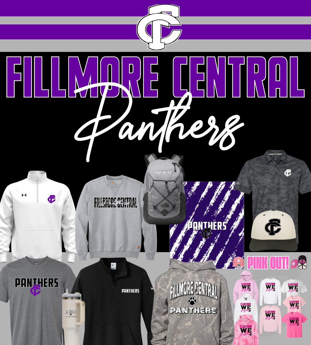 Fillmore Central Panthers – VANN BRANDS Custom Designs