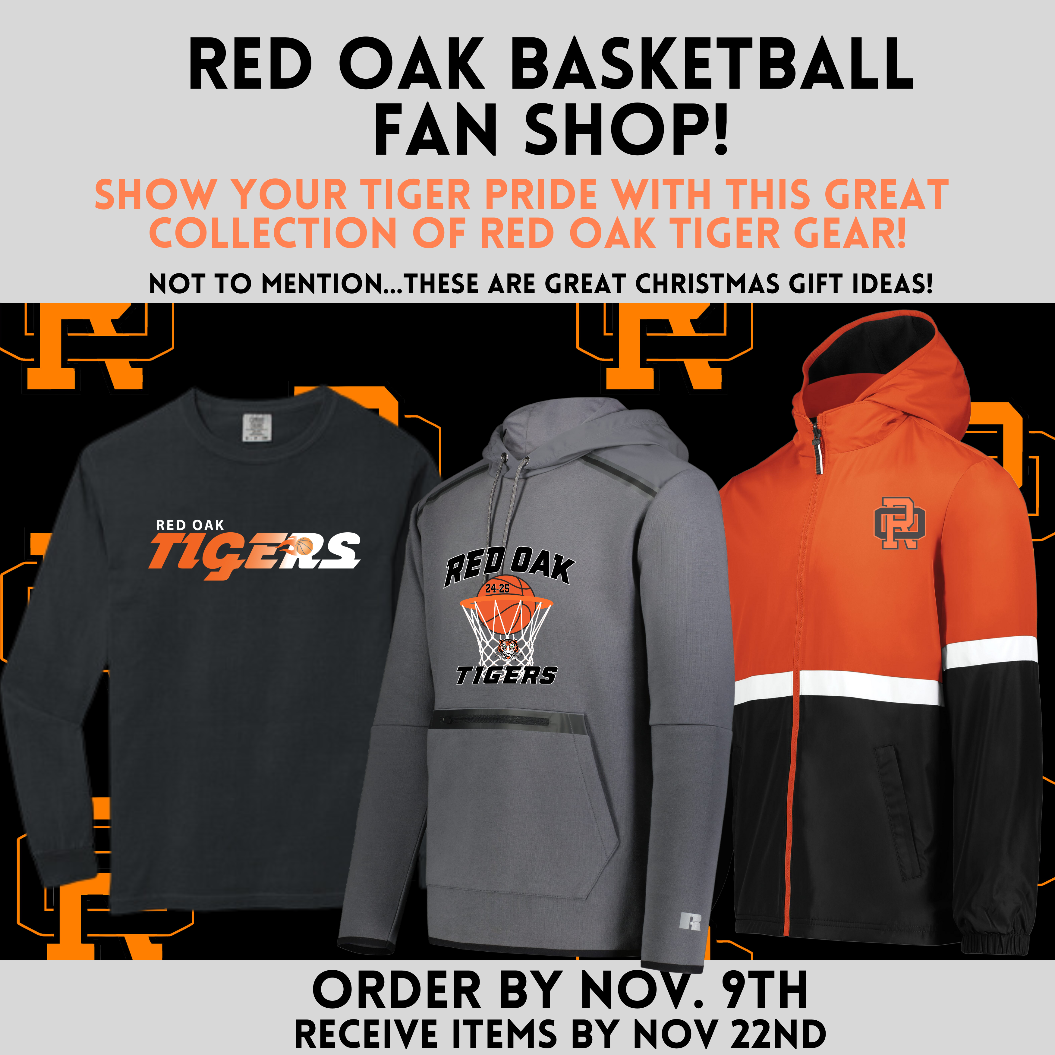 Red Oak Tigers Basketball – VANN BRANDS Custom Designs
