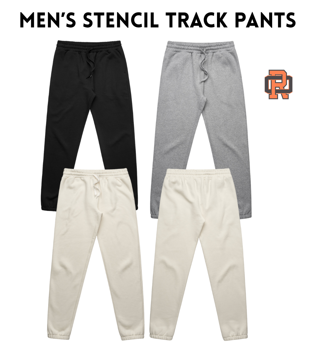 ROCC25 Men's Stencil Track Pants – VANN BRANDS Custom Designs