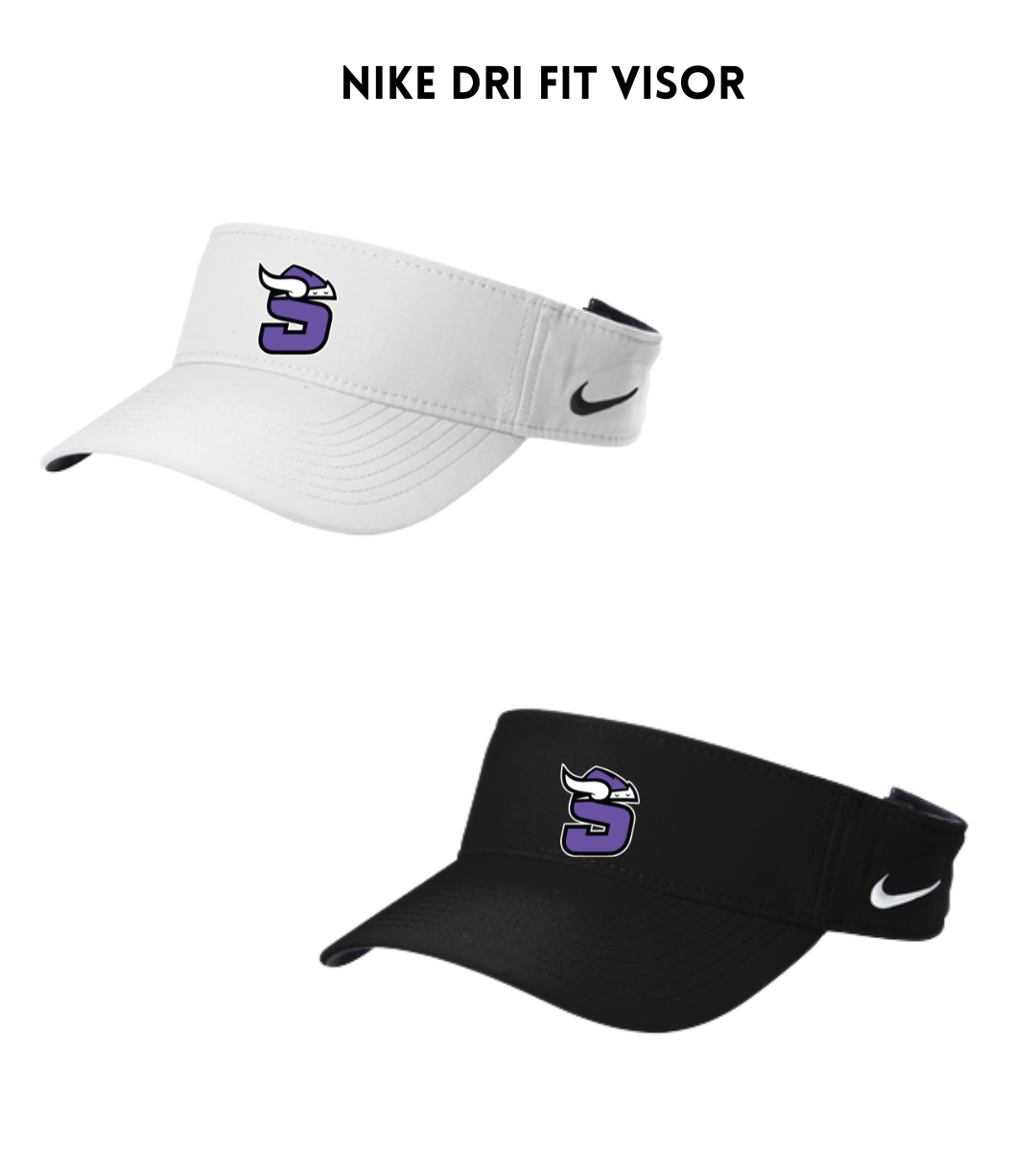 Nike Dri-FIT Team Performance Visor – VANN BRANDS Custom Designs