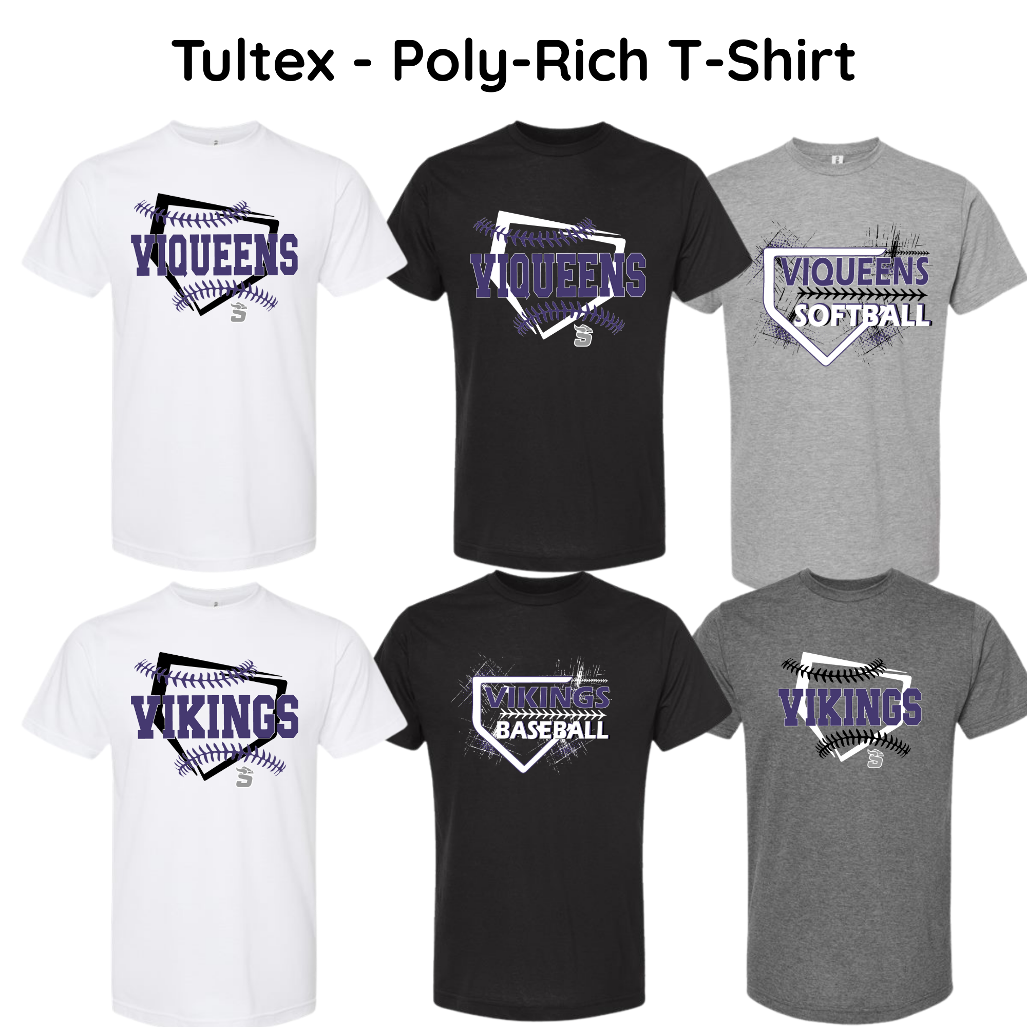 SSB25 Tultex - Poly-Rich T-Shirt – VANN BRANDS Custom Designs